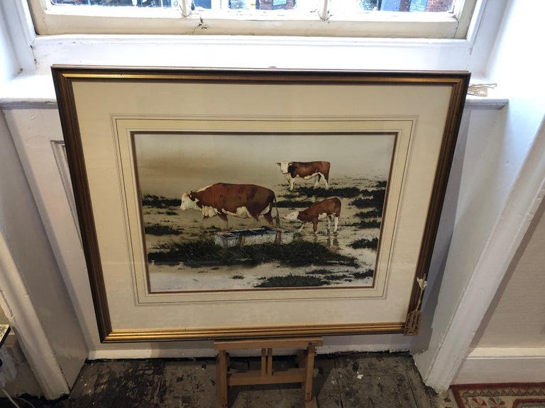 Neil Westwood - "Hereford Cattle" For Sale at 1stDibs