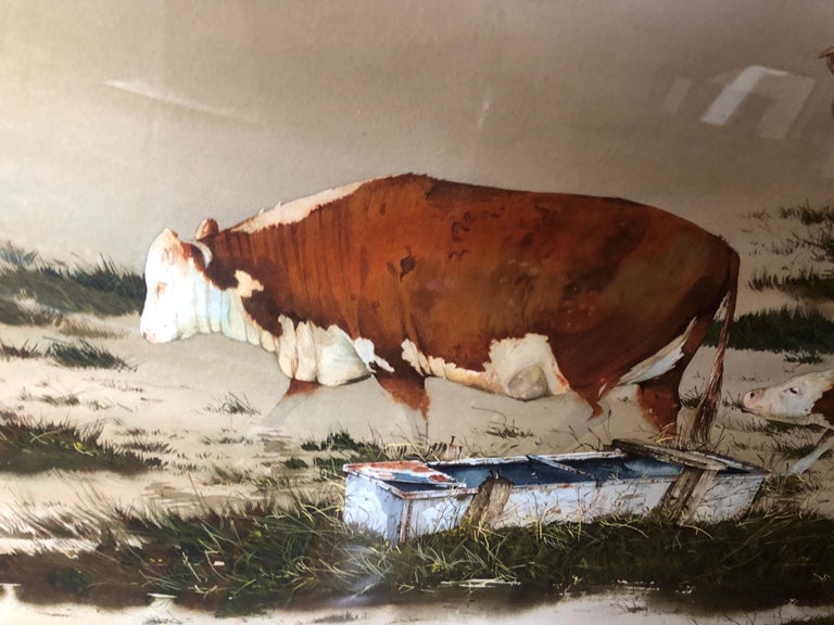 Neil Westwood - "Hereford Cattle" For Sale at 1stDibs