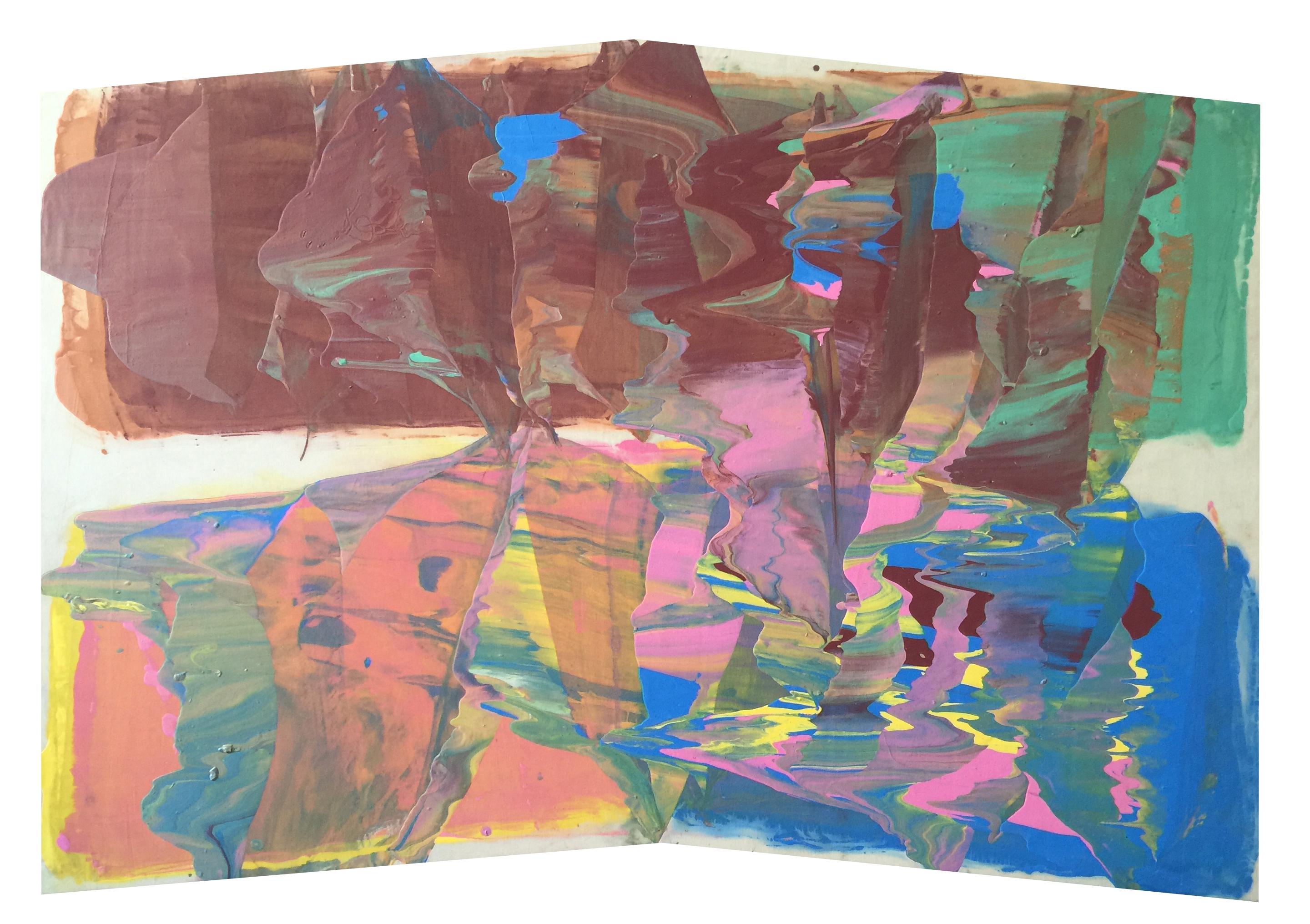 Chevron Painting - 125 For Sale on 1stDibs | chevron artwork