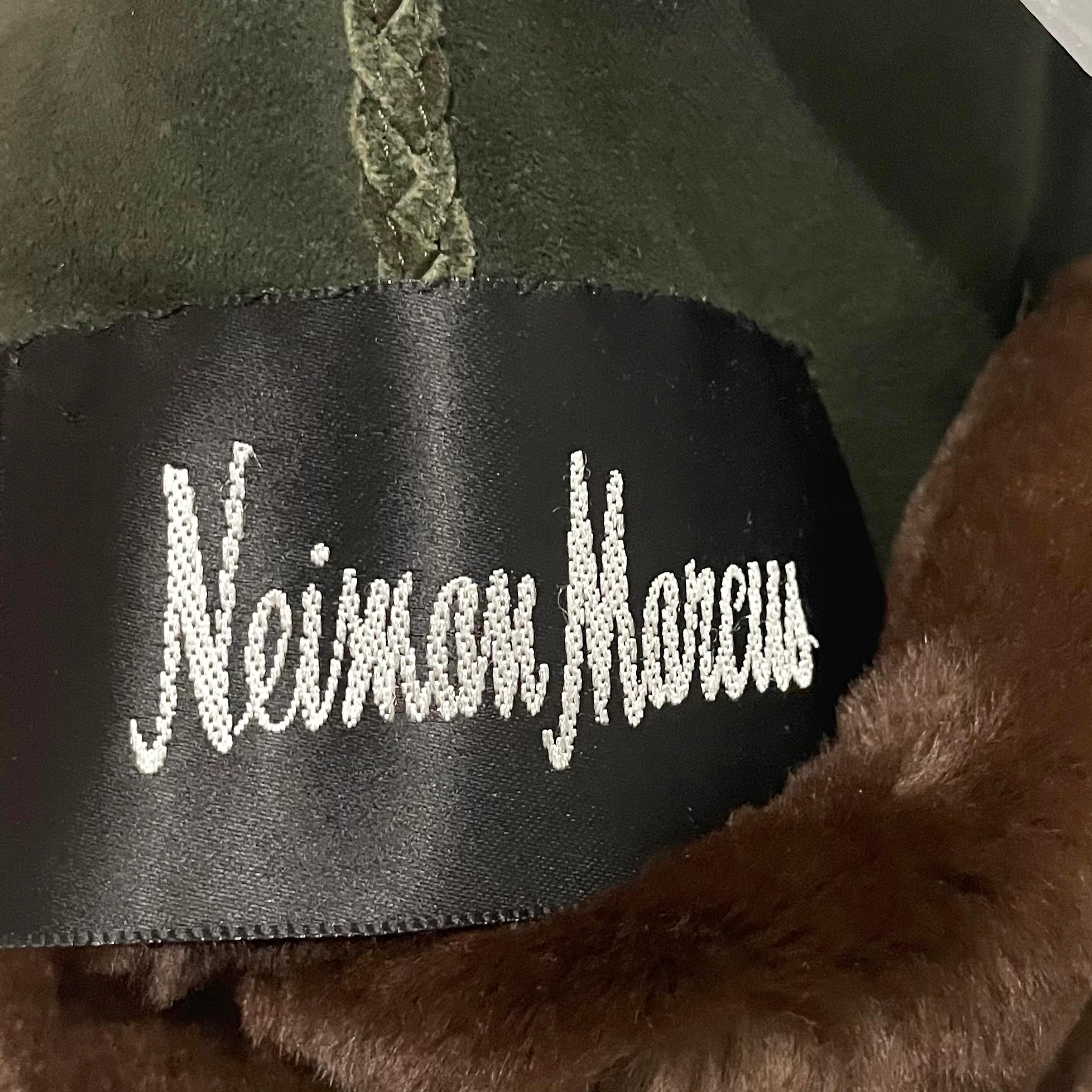 Neiman Marcus Coat Shaved Mink Reversible Shearling with Shrug 2pc Set ...