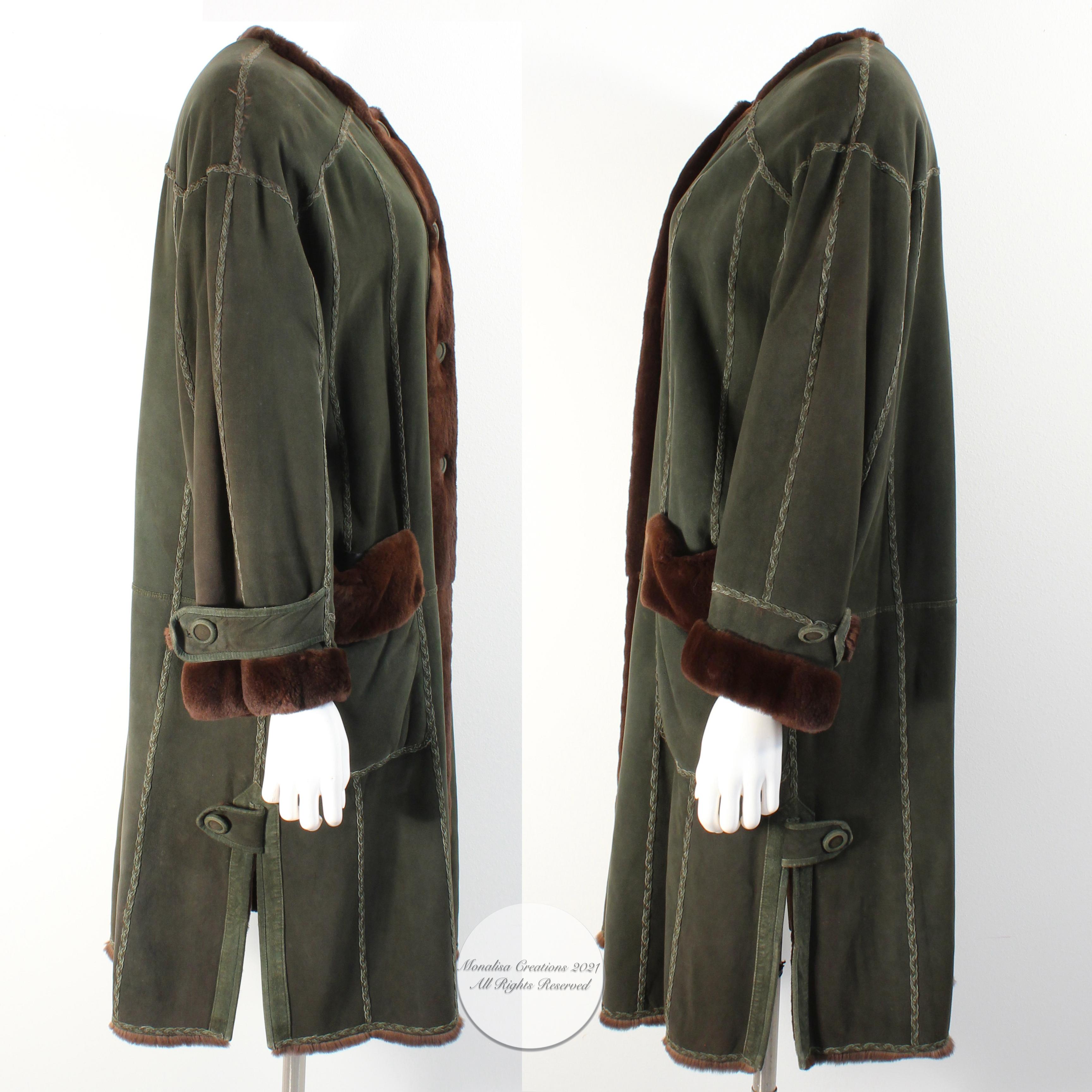 Neiman Marcus Coat Shaved Mink Reversible Shearling with Shrug 2pc Set ...