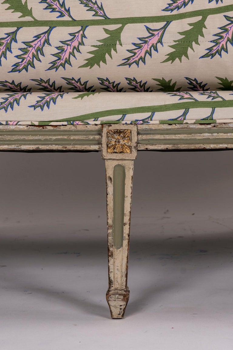 Neisha Crosland Thistle Louis XVI Style Sofa at 1stDibs