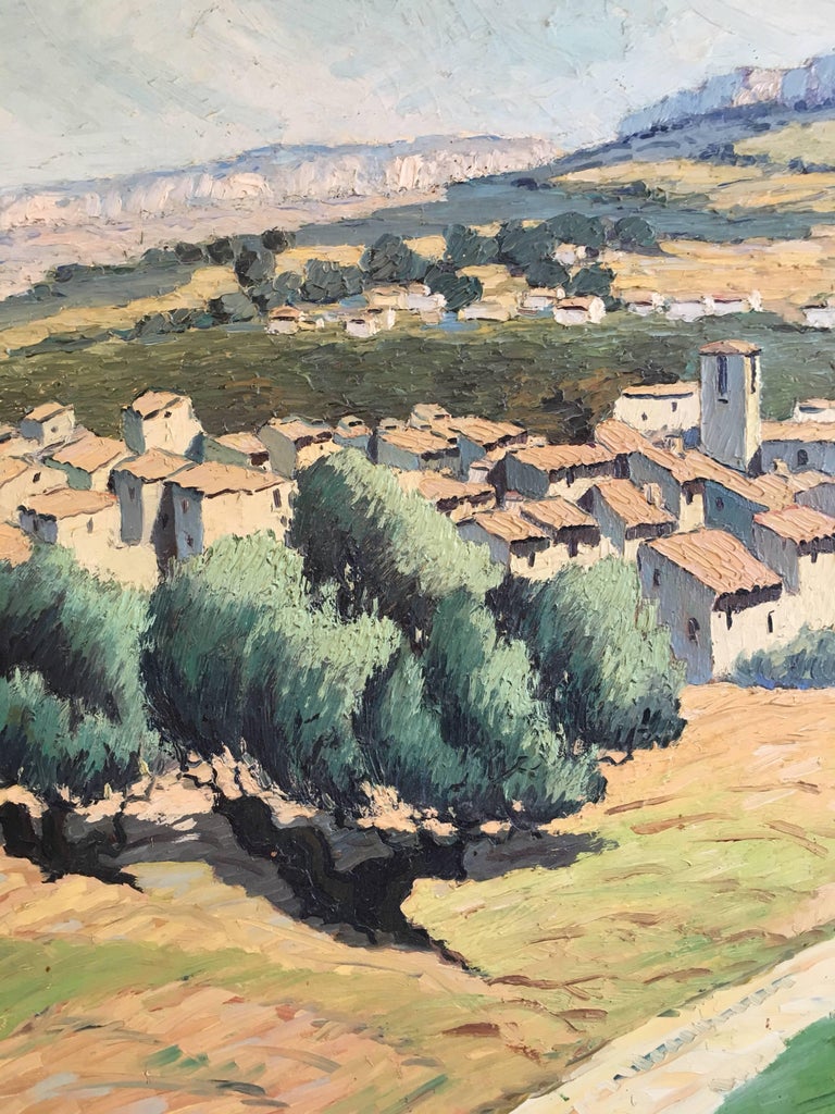 Nel Gautier - Provence Impressionist Landscape, Oil Painting at 1stDibs ...