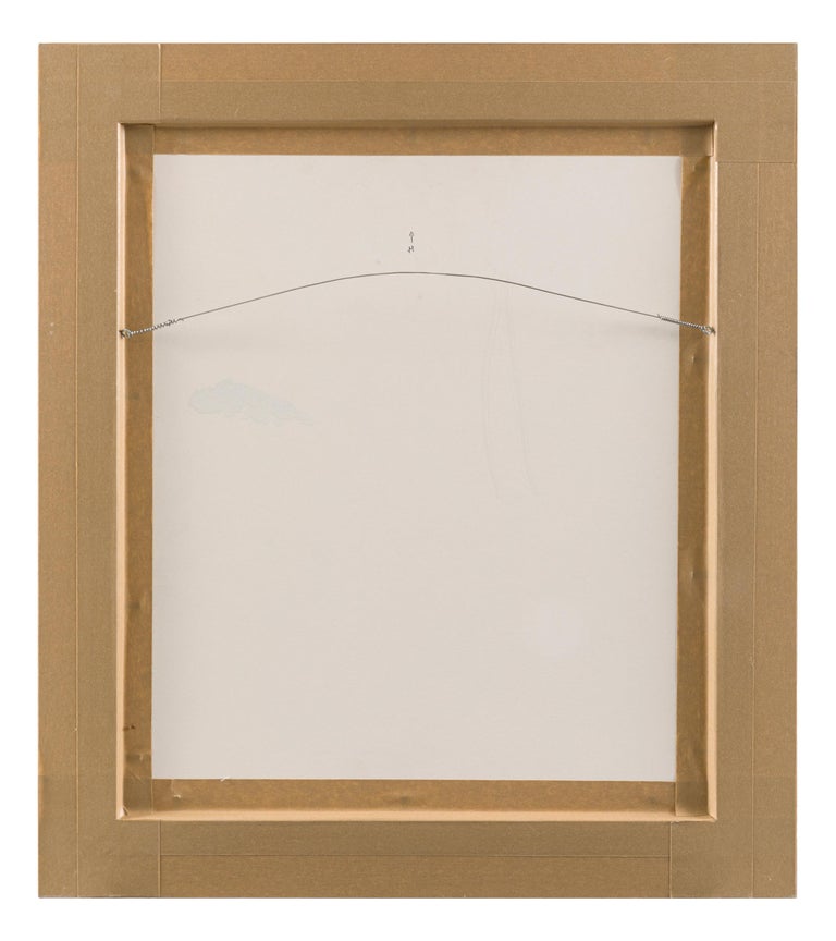 Nell Blaine Pencil Drawing on Paper, USA, 1940s For Sale at 1stDibs