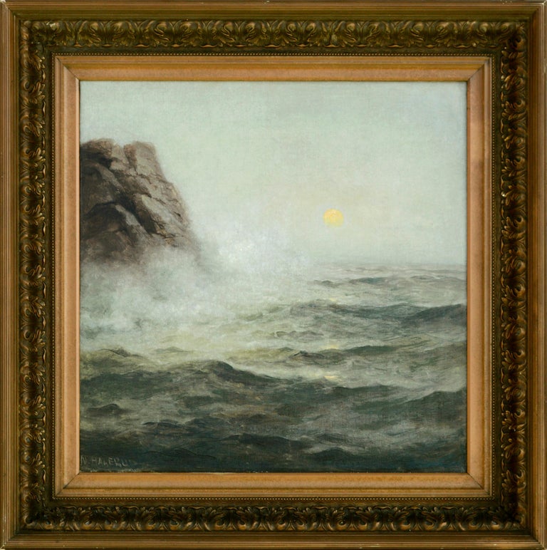 Nels Hagerup - Sunset Off San Francisco Bay Golden Gate at 1stDibs