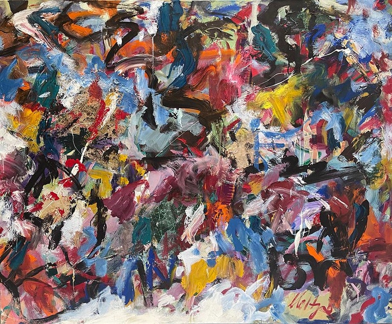 Neltje - Plunge Right Through 47 X 57 For Sale at 1stDibs