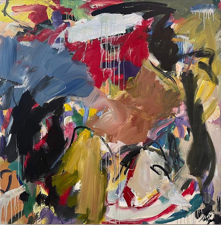 Neltje - Rouleau rythmique 60 X 60 En vente sur 1stDibs