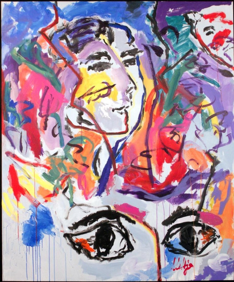 Neltje - So Tell Me 72 X 60 For Sale at 1stDibs