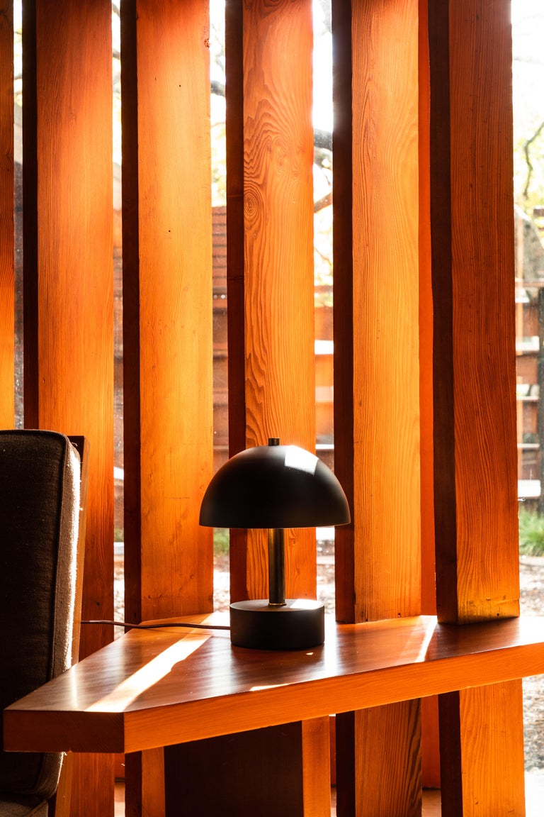 'Nena' Table Lamp in White Metal and Wood by Alvaro Benitez For Sale at ...