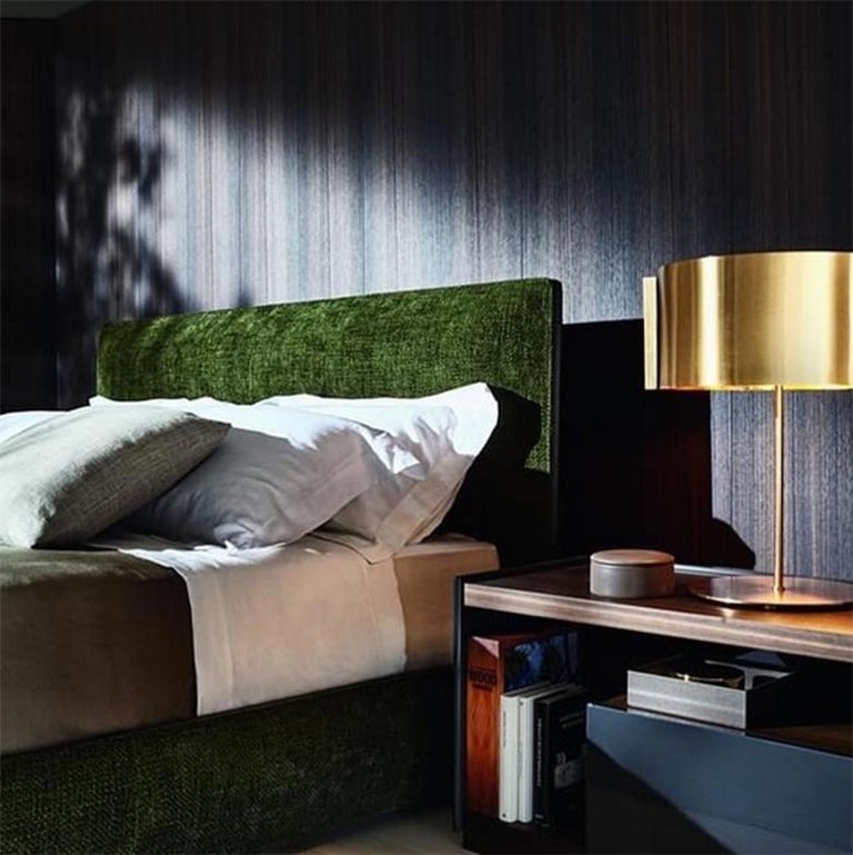 Nendo Table Lamp 'Switch' Satin Gold by Oluce For Sale at 1stDibs