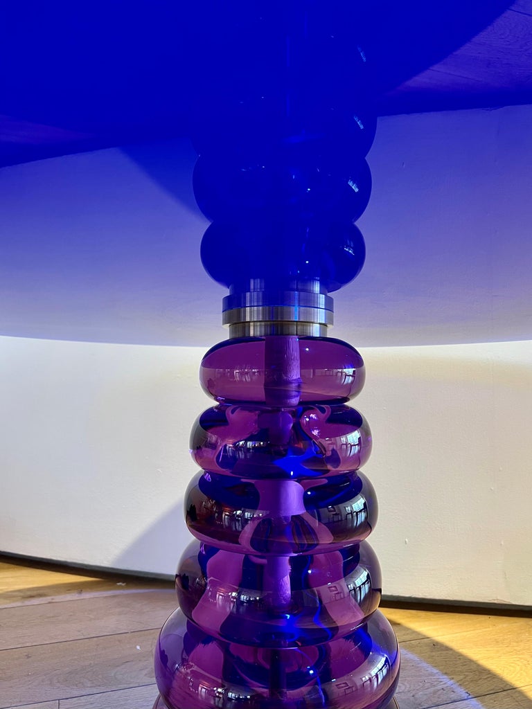 'Neo Blue' Occasional Table For Sale at 1stDibs