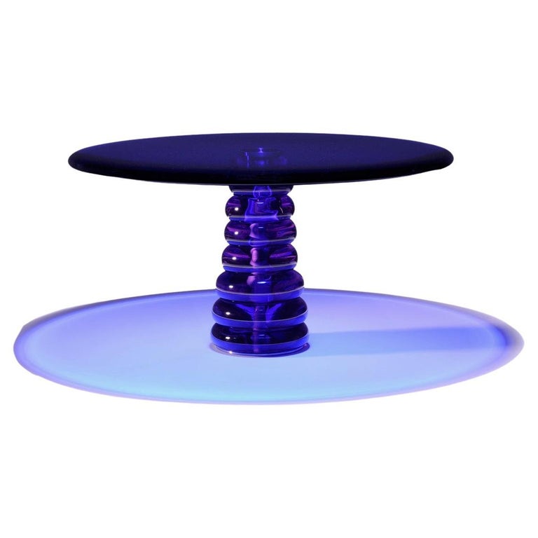 'Neo Blue' Occasional Table For Sale at 1stDibs