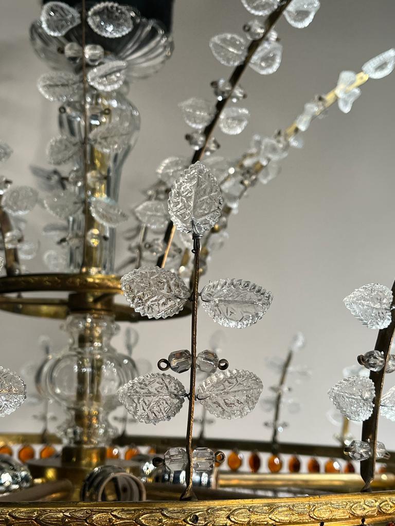 Neo Classical Chandelier with Branches For Sale at 1stDibs