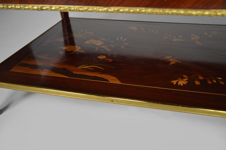 Neo-Classical Coffee Table with Marquetry, France, 20th Century For ...