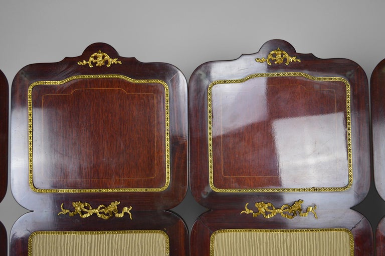 Neo-Classical Folding Screen with Marquetry, France, circa 1970 For ...