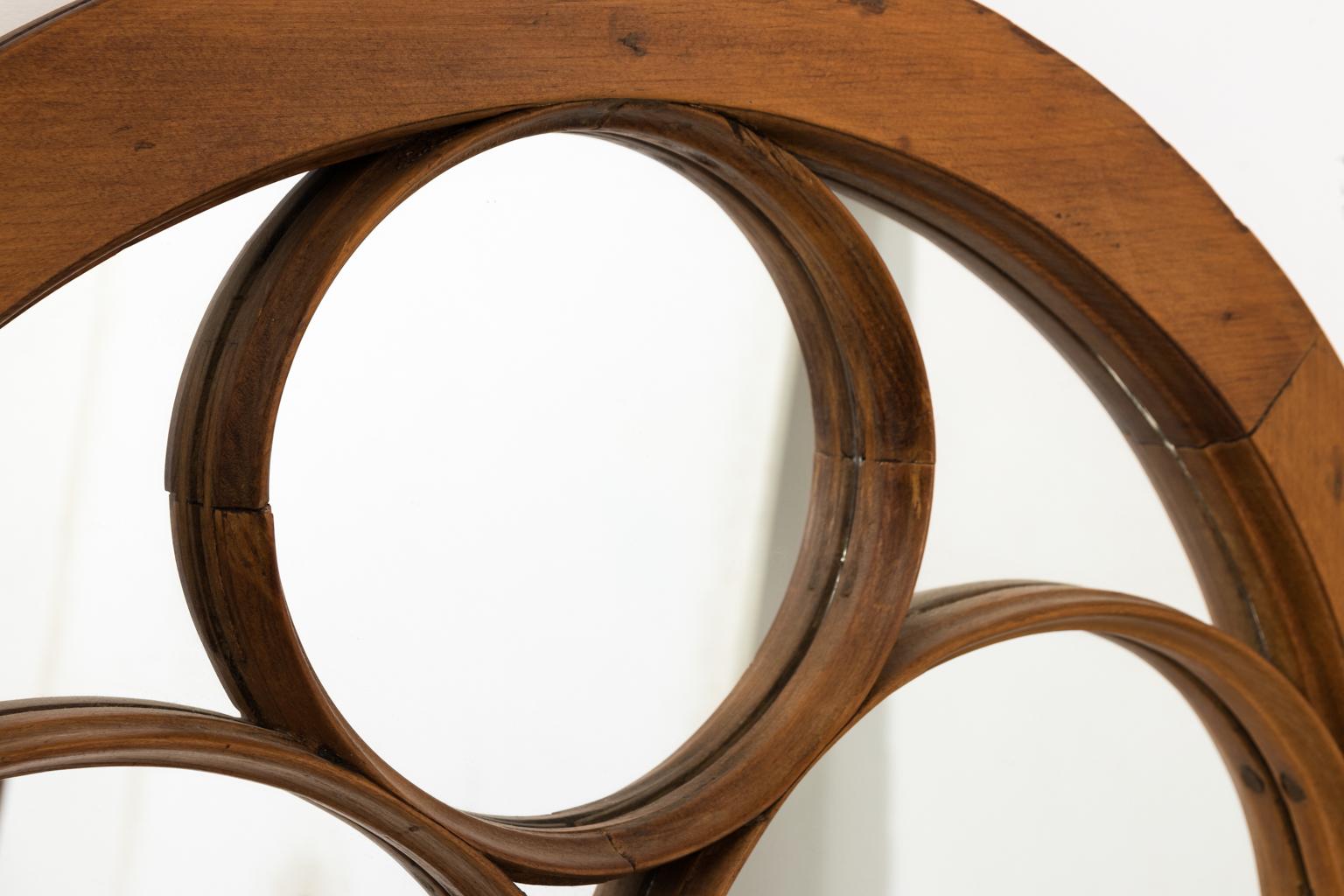 Neo-Gothic Mirrored Window Panel at 1stDibs