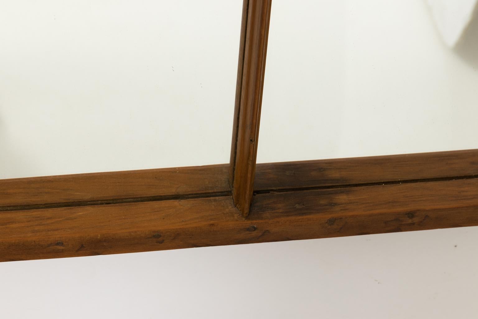 Neo-Gothic Mirrored Window Panel at 1stDibs