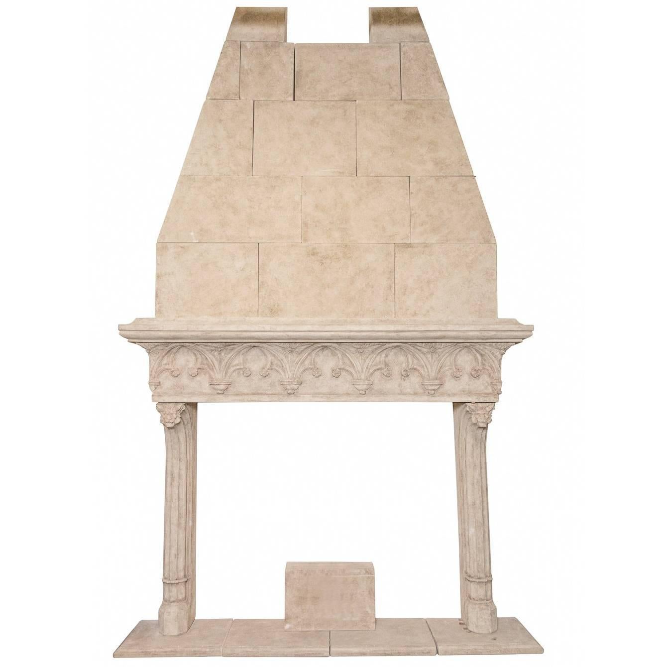 Gothic Revival Fireplaces and Mantels - 42 For Sale at 1stdibs