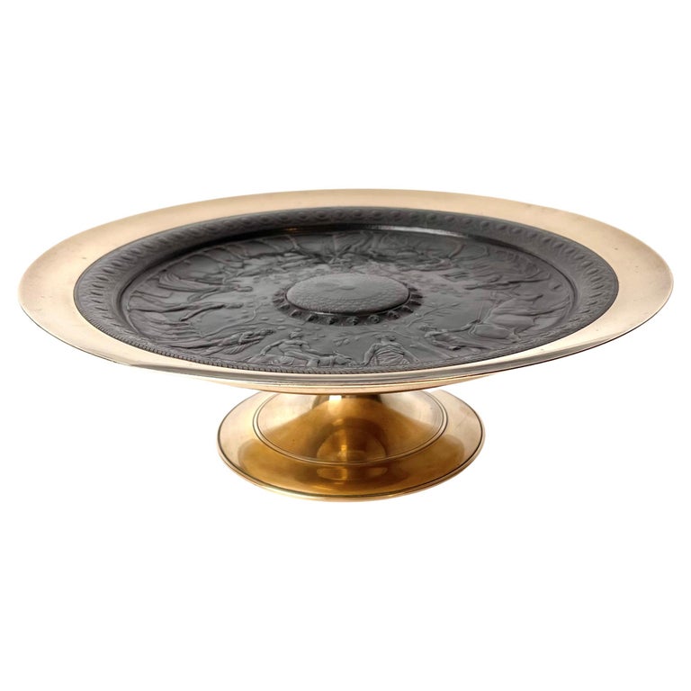 Neo-Grec Bronze and Patinated Bronze Tazza by F. Levillain, Cast by ...