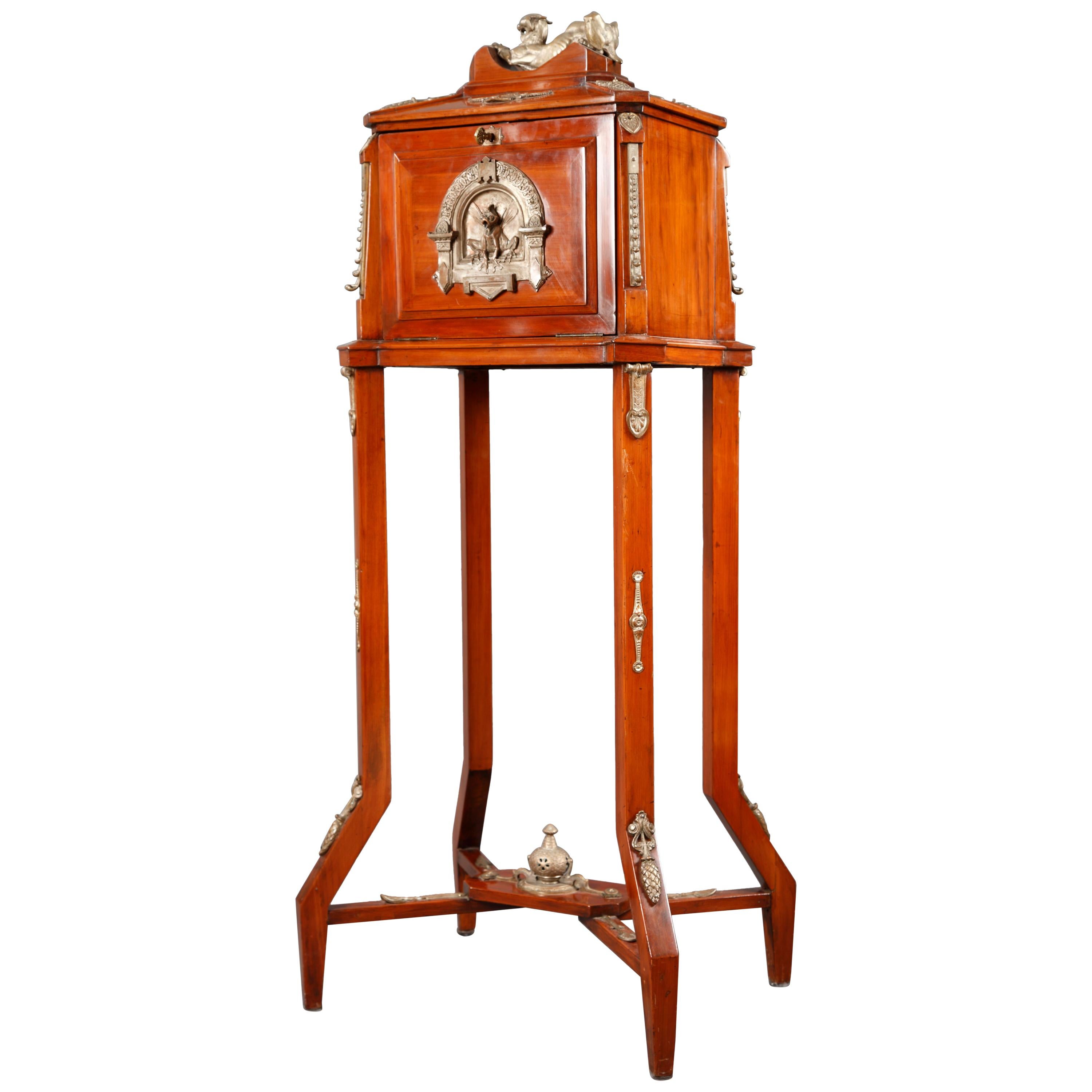 Neo-Greek Inkwell by C.G. Diehl, E. Frémiet and J. Brandely, France ...