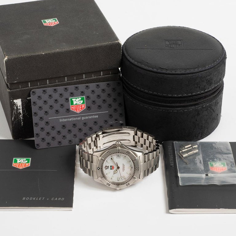 Neo Vintage Tag Heuer 2000 WK1110. Complete Set. Outstanding Condition. at 1stDibs
