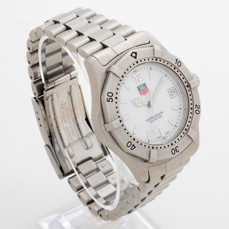 Neo Vintage Tag Heuer 2000 WK1110. Complete Set. Outstanding Condition. at 1stDibs