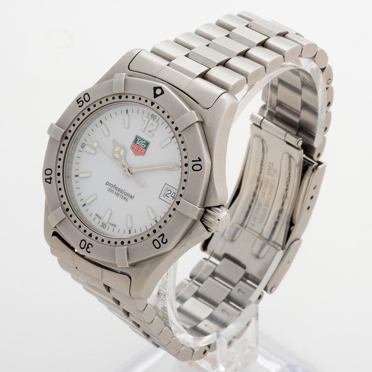 Neo Vintage Tag Heuer 2000 WK1110. Complete Set. Outstanding Condition. at 1stDibs