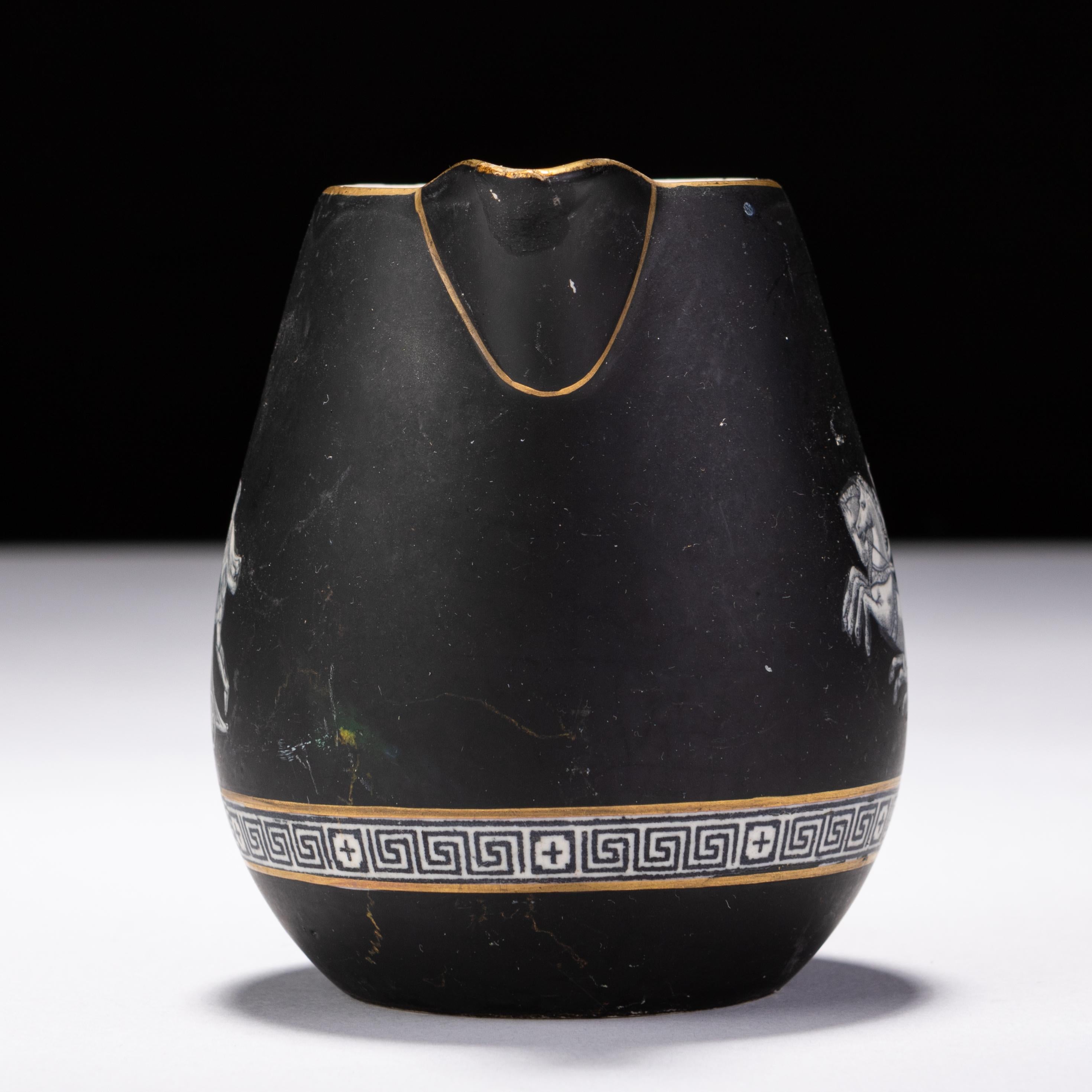 Neoclassical Ancient Greek Prattware Pitcher Jug Mid 19th Century For ...