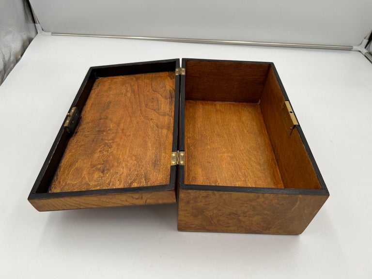 Neoclassical Box, Ash Veneer, Austria, circa 1860 For Sale at 1stDibs