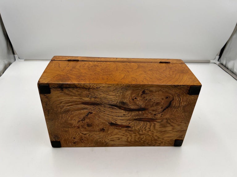 Neoclassical Box, Ash Veneer, Austria, circa 1860 For Sale at 1stDibs