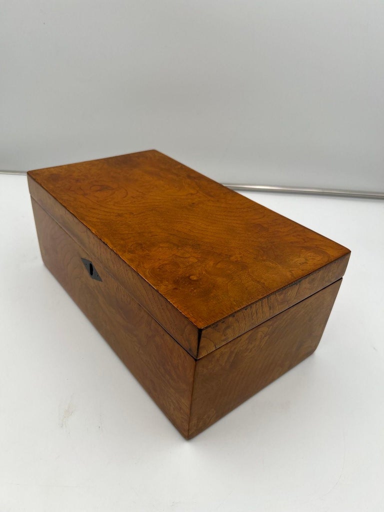 Neoclassical Box, Ash Veneer, Austria, circa 1860 For Sale at 1stDibs
