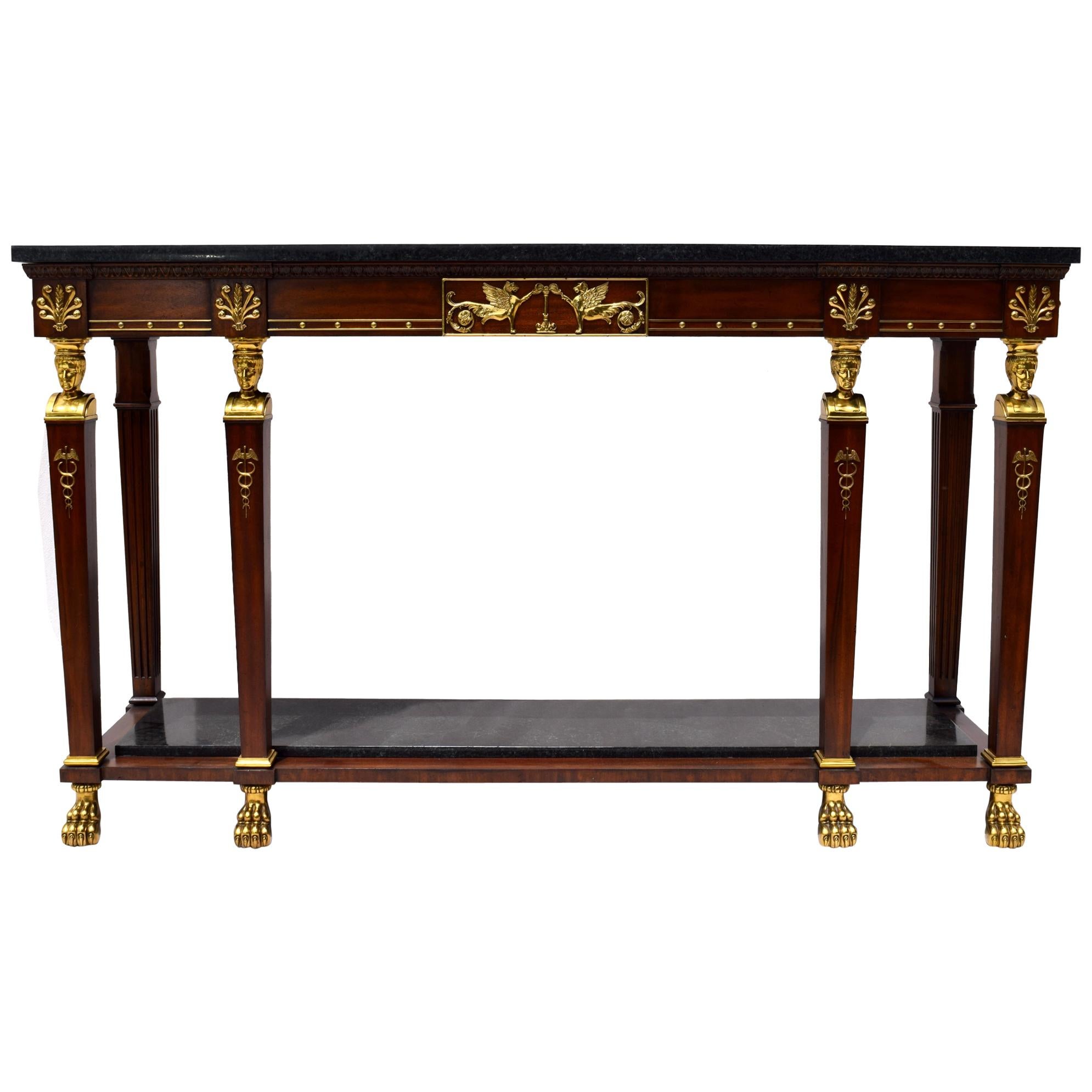 American Empire Pier Table, circa 1825 at 1stDibs