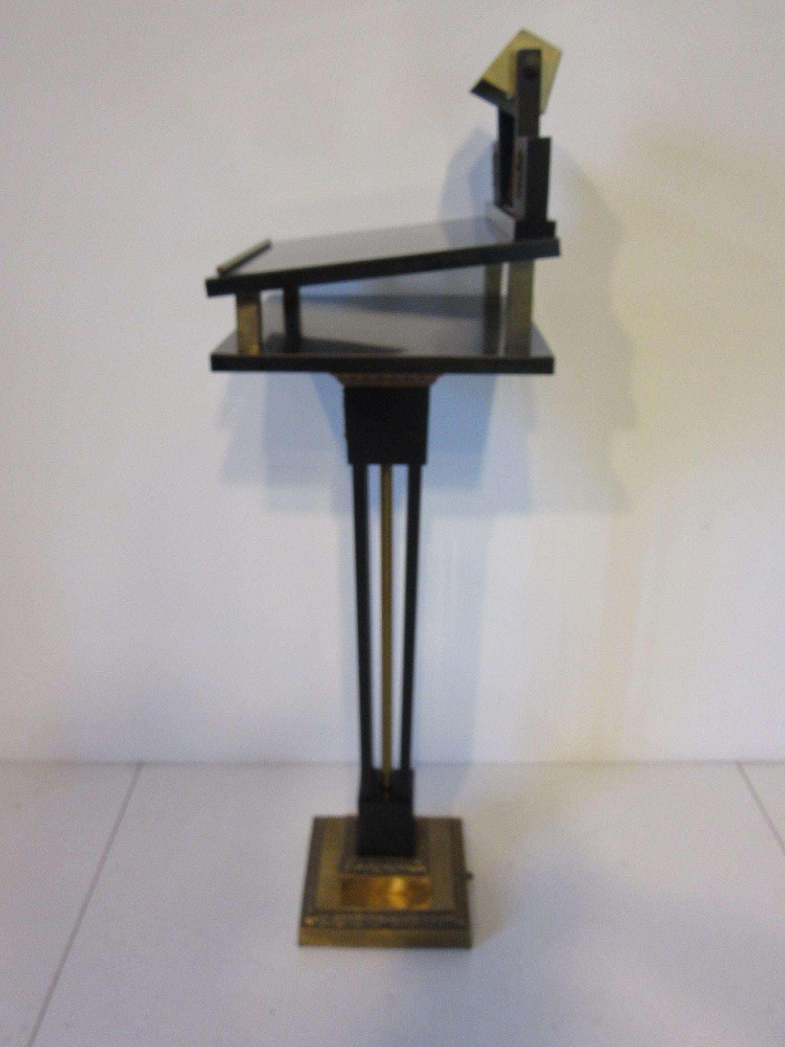 Neoclassical Revival Gilt Lectern Podium or Host / Hostess Stand at ...