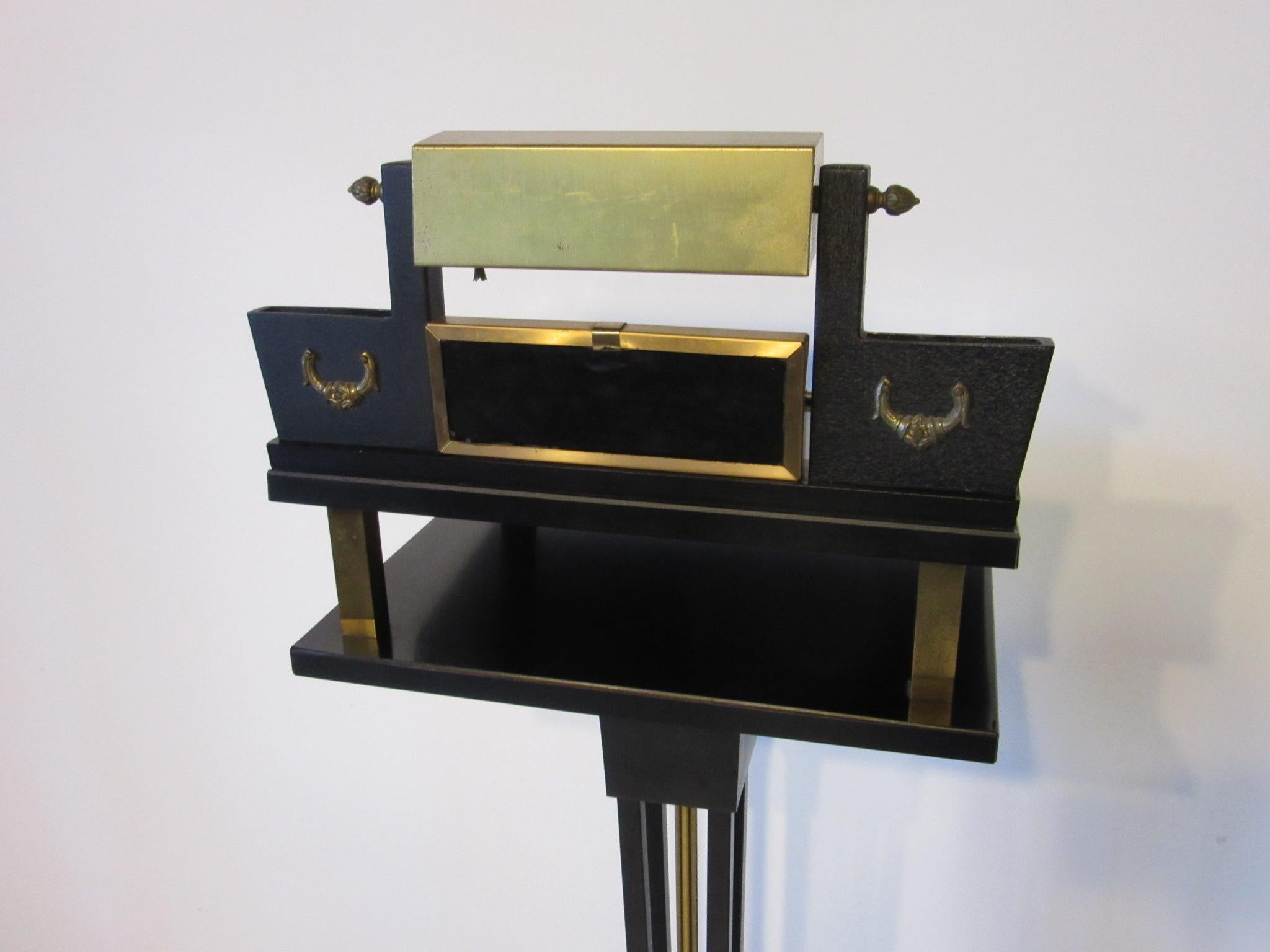 Neoclassical Revival Gilt Lectern Podium or Host / Hostess Stand at ...