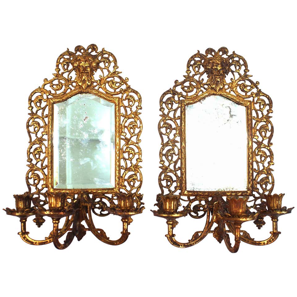 Charles Pickard French Neoclassical Revival Ormolu Gilt Bronze Mantel