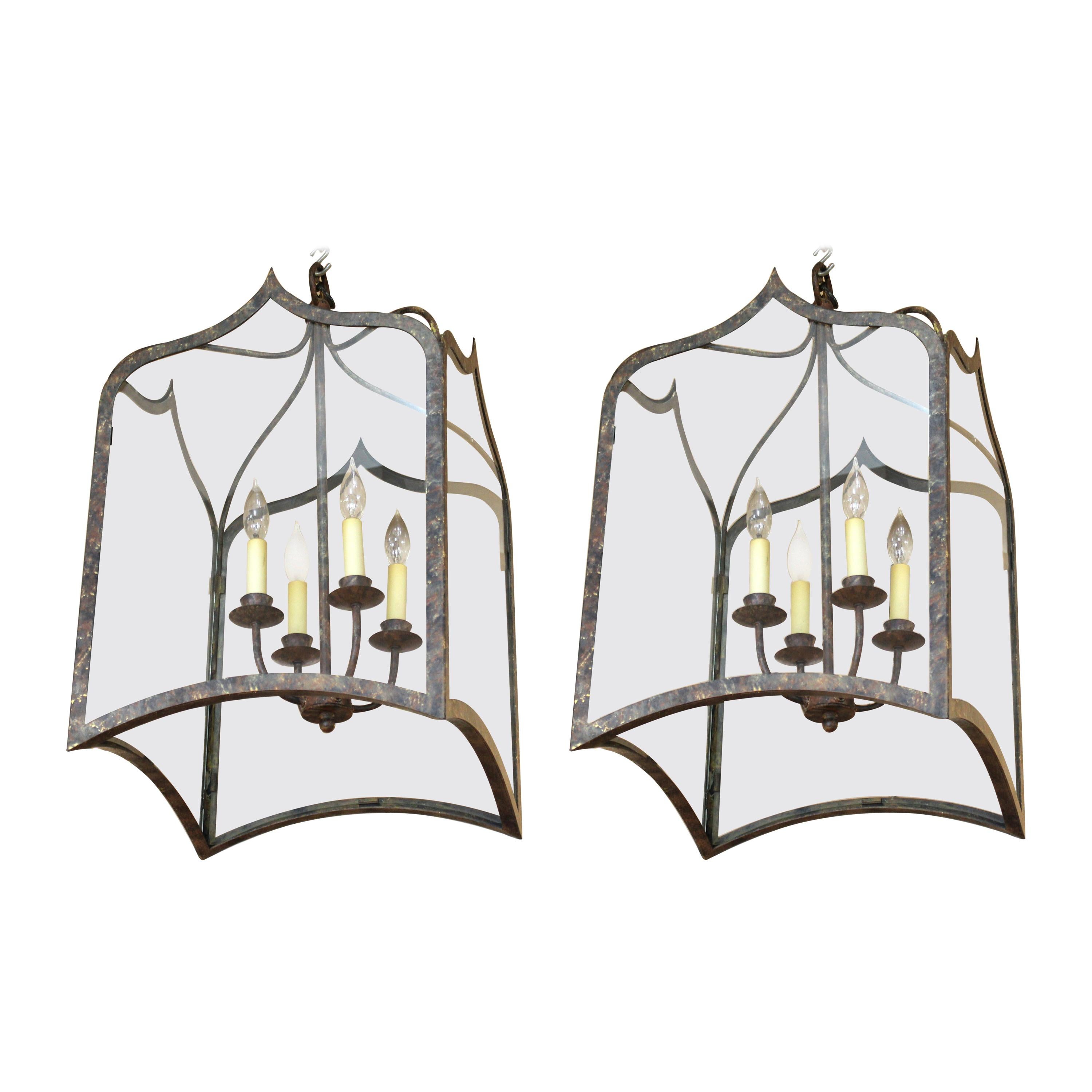 Serge Roche Style Baroque Revival Plaster Chandelier at 1stDibs