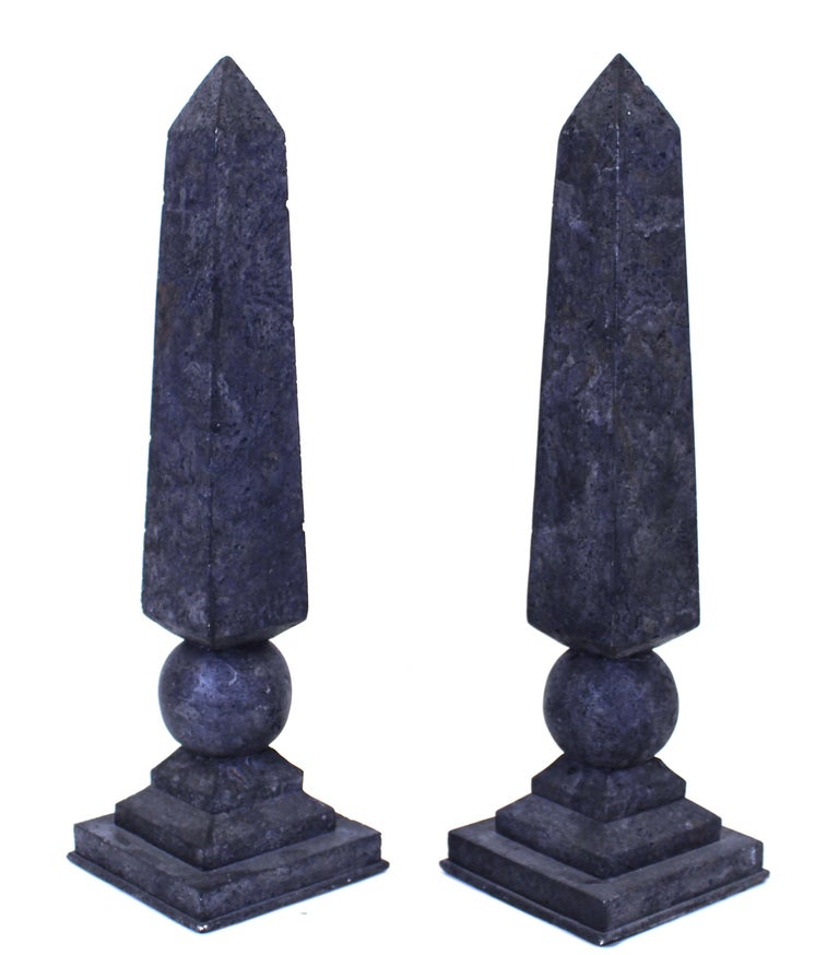 Neoclassical Revival Style Obelisks at 1stDibs