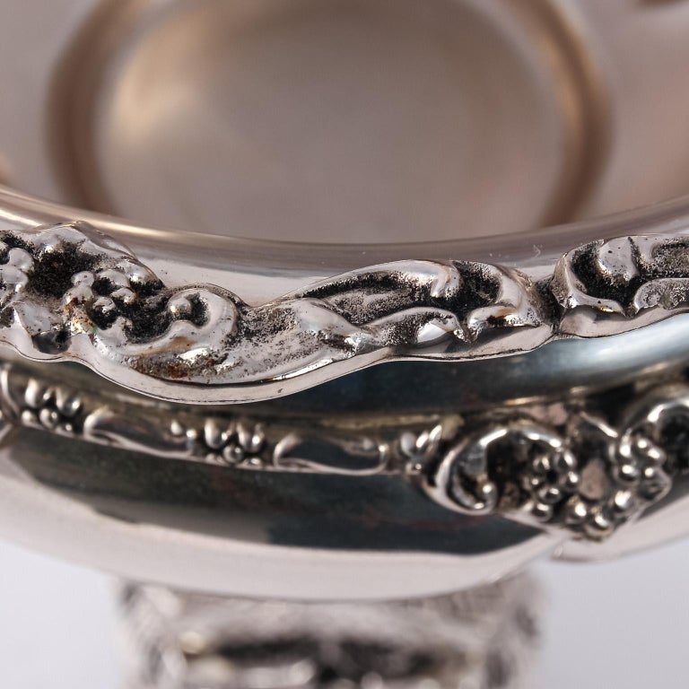 Neoclassical Silver Plated Centerpieces For Sale at 1stDibs