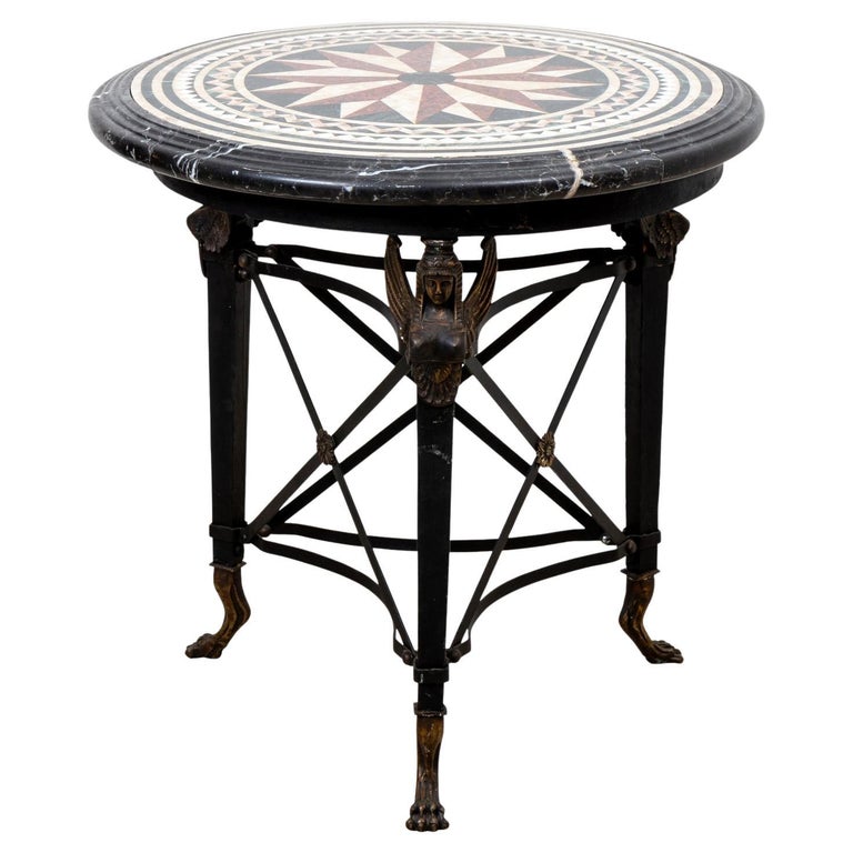 Neoclassical Specimen Table For Sale at 1stDibs