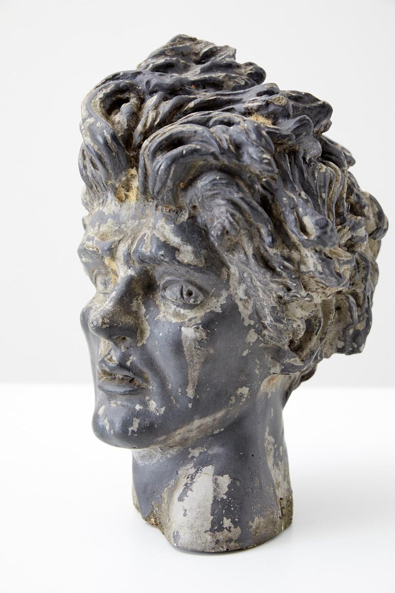 Neoclassical Stone Bust Head of a Young Man at 1stDibs | big buddha ...