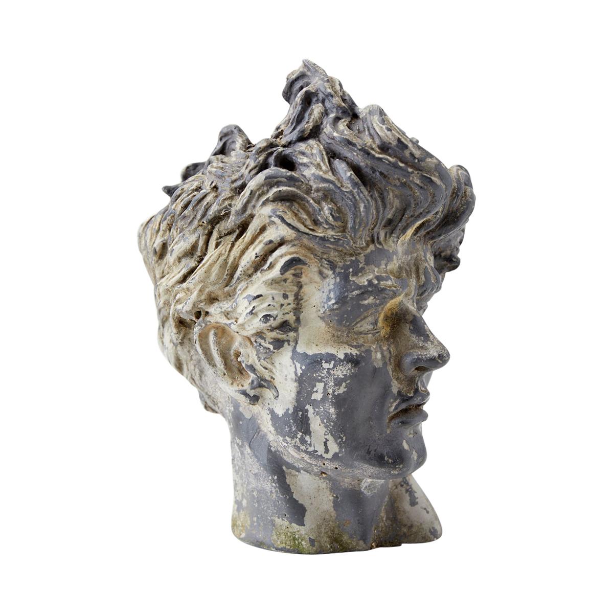Neoclassical Stone Bust Head of a Young Man at 1stDibs | big buddha ...