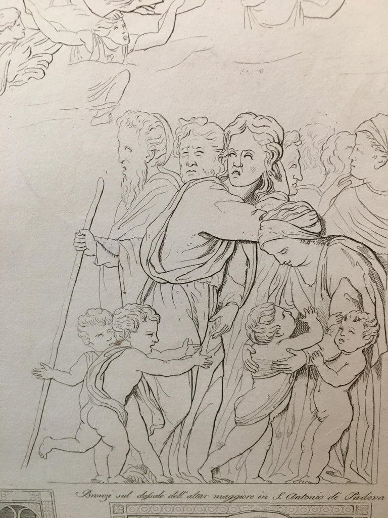 Neoclassical Style Etching Engraver Gloria Drawing by Rinaldo Rinaldi ...