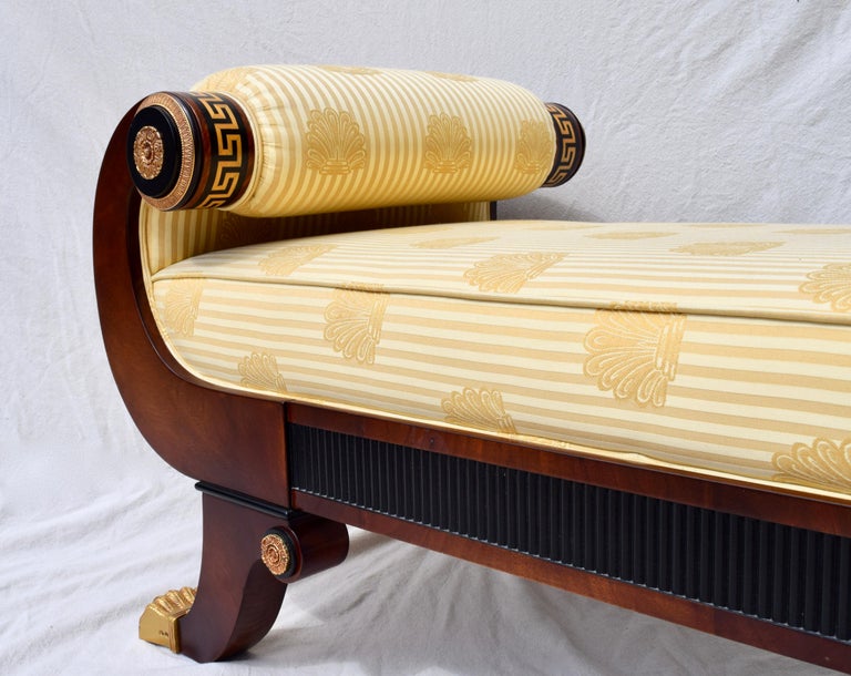 Neoclassical Style French Recamier or Daybed in the Style of Maitland ...