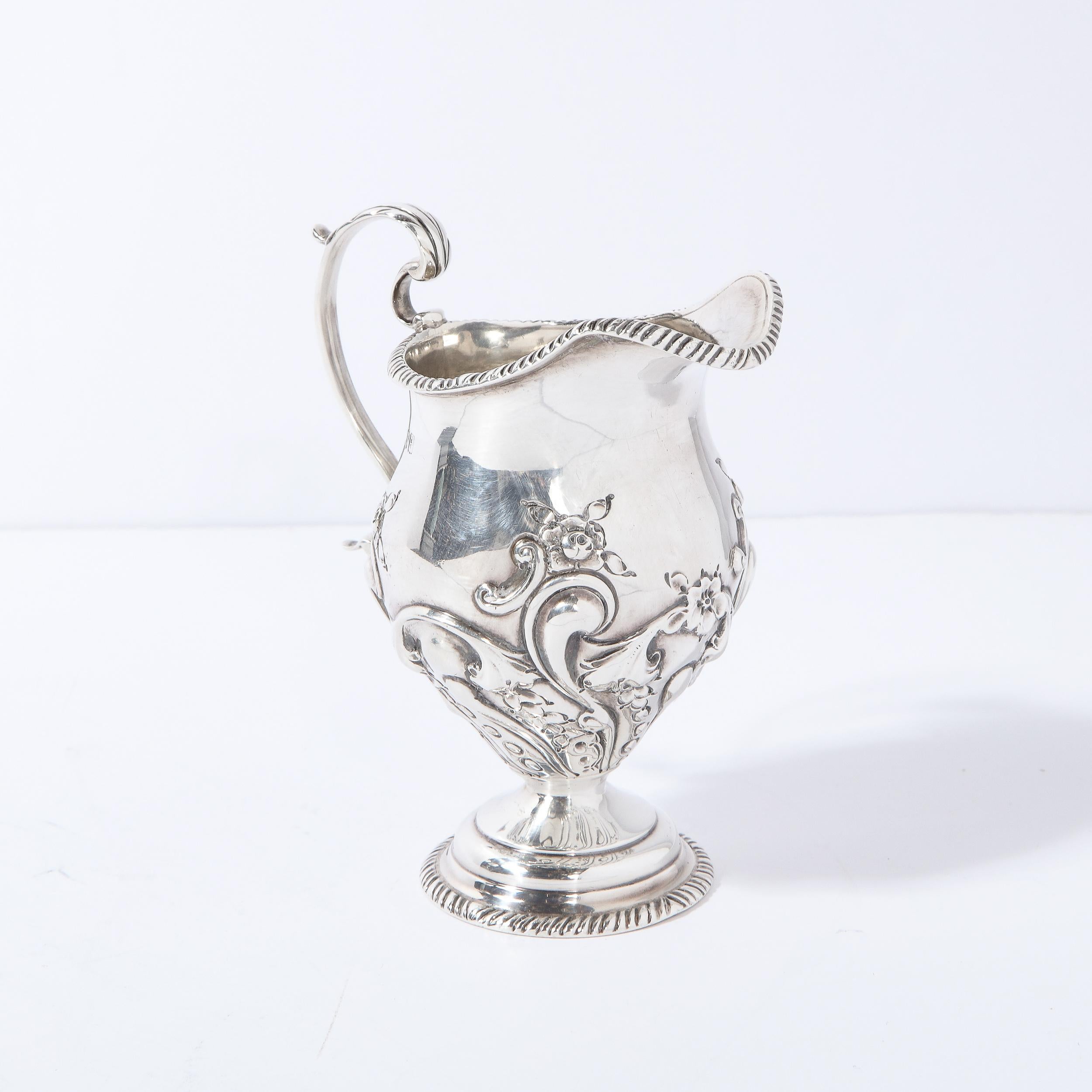 Victorian Silverplate Creamer by Charles Pilling for Sibray, Hall and ...