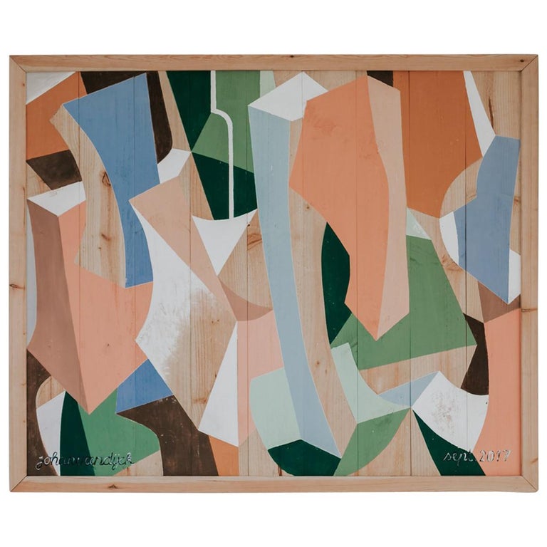 Neocubist/Neomodernist Contemporary Painting at 1stDibs