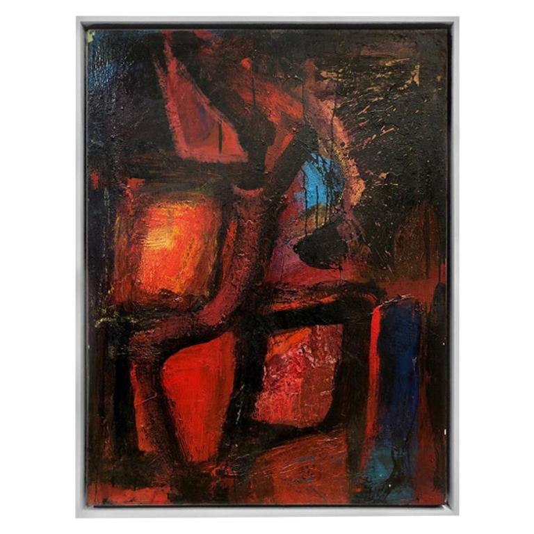 Pair of Contemporary Abstract Paintings by Daniel Marin For Sale at 1stDibs