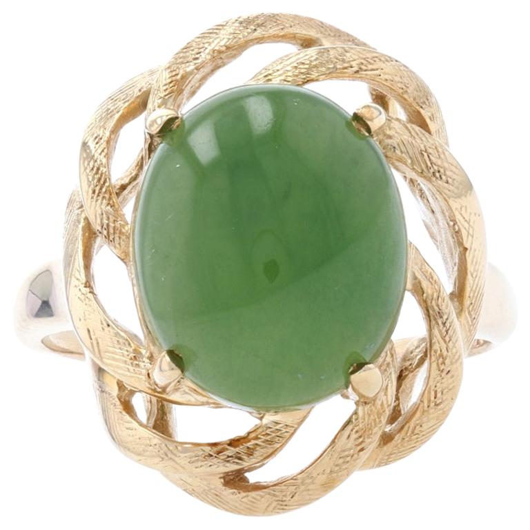 Modernist Nephrite Jade Ring in Silver at 1stDibs | nephrite ring