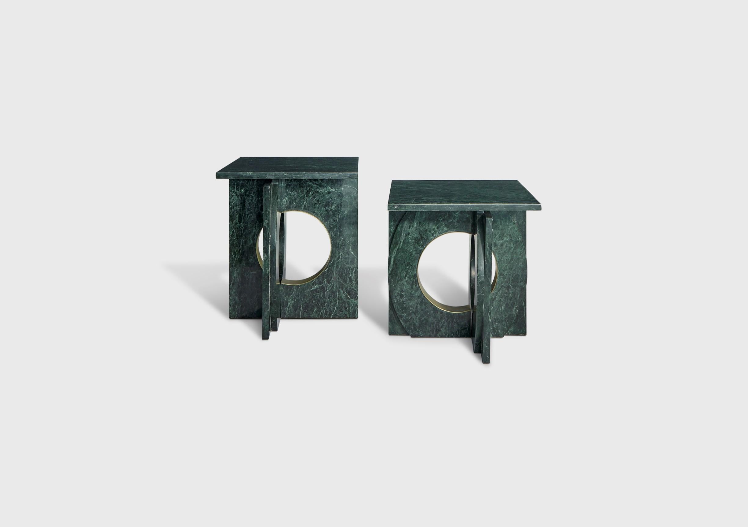 Neptuno Marble Side Table by Atra Design For Sale at 1stDibs