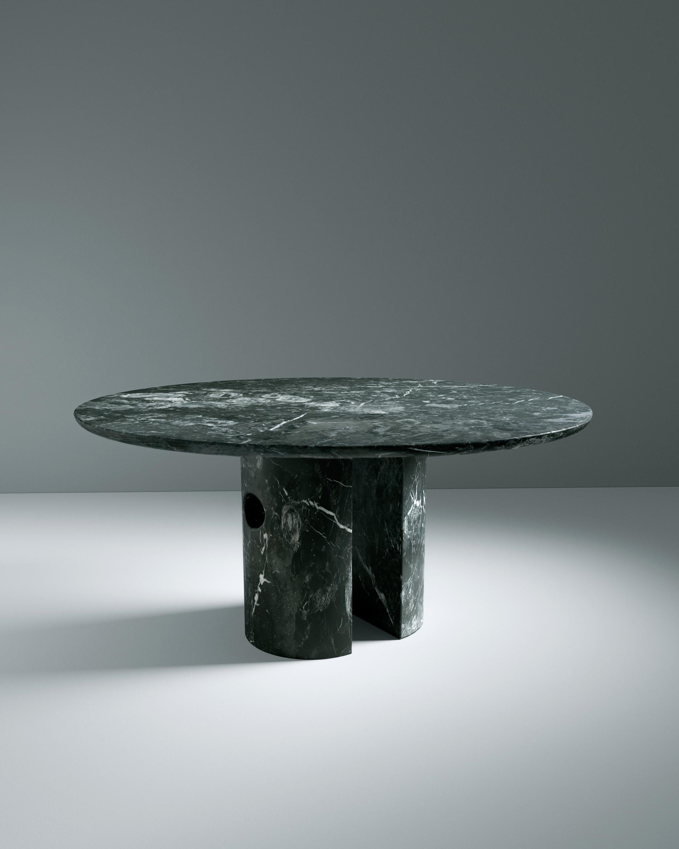 Nero Marble Meta Table by Phillip Jividen For Sale at 1stDibs