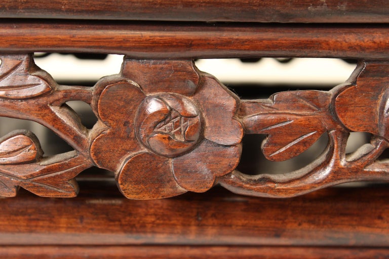 Nest of Four Chinese Teak Wood Tables at 1stDibs